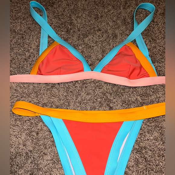 Swim | Colorblock Bikini | Poshmark